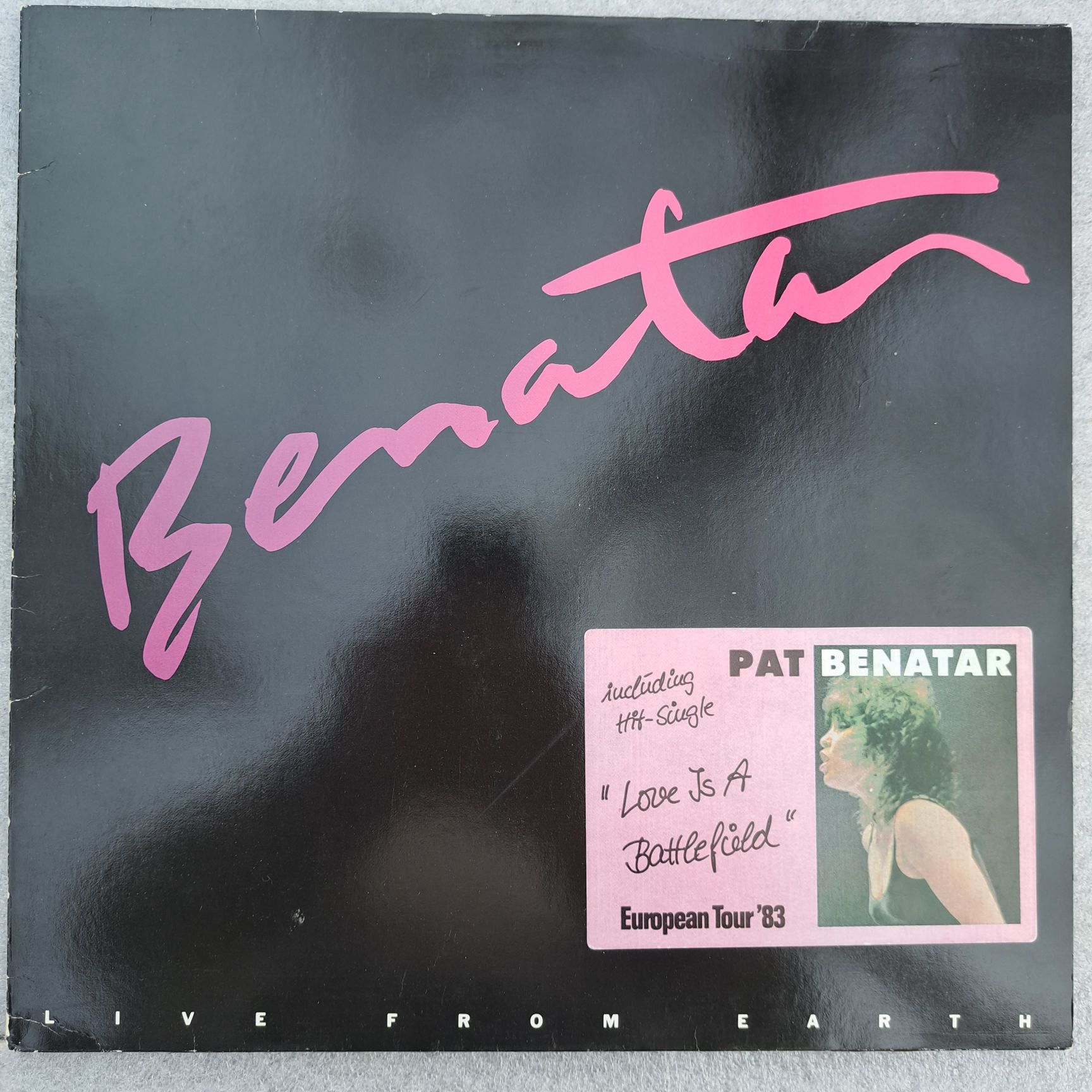 Benatar – Live From Earth Disc vinil LP VG+ (R) - Discuri Muzică