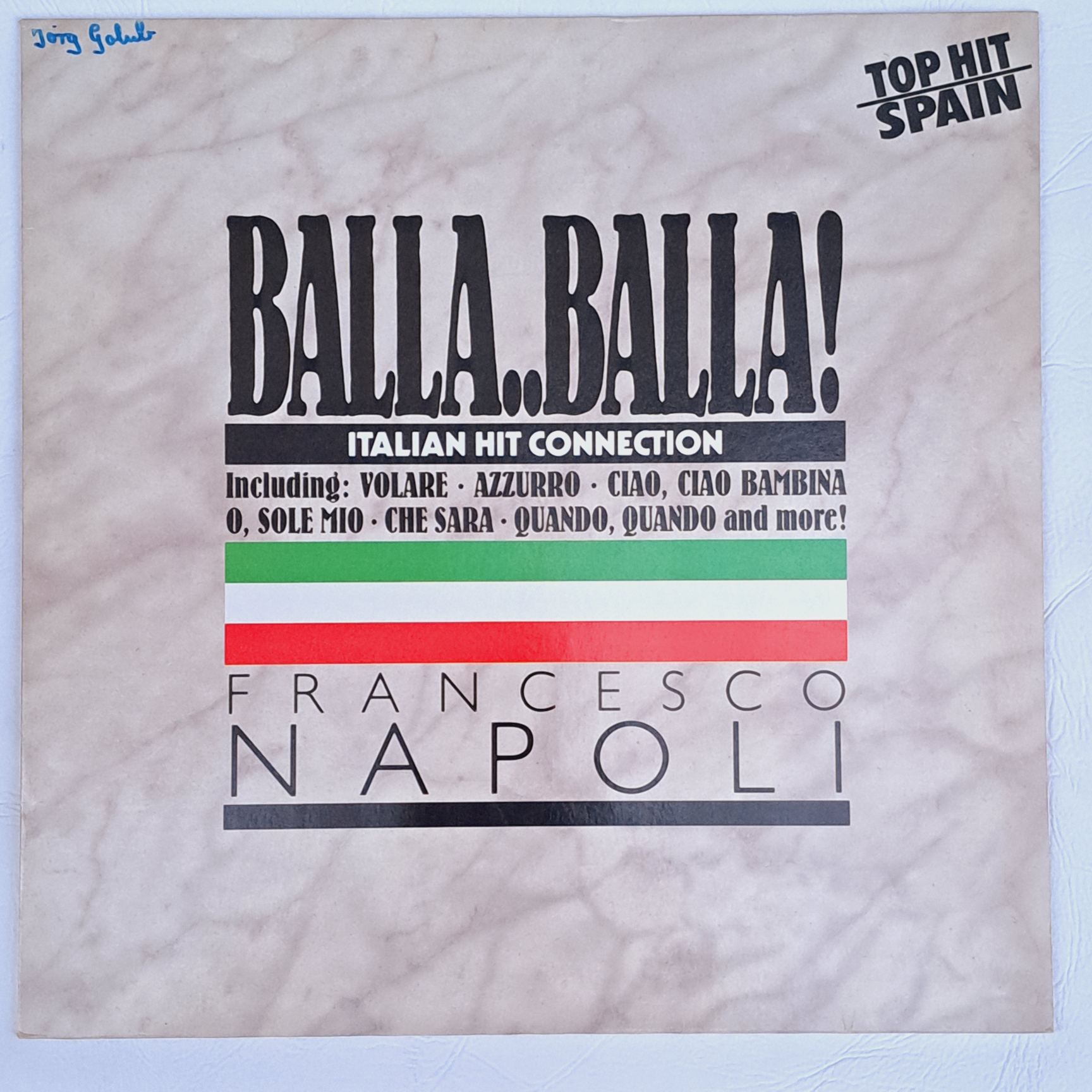 Francesco Napoli – Balla..Balla! - Italian Hit Connection Disc vinil LP ...