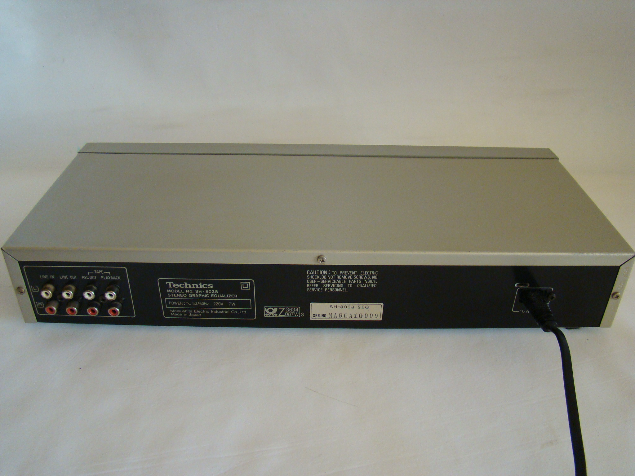 Technics Sh-8038 egalizator - Discuri Muzică