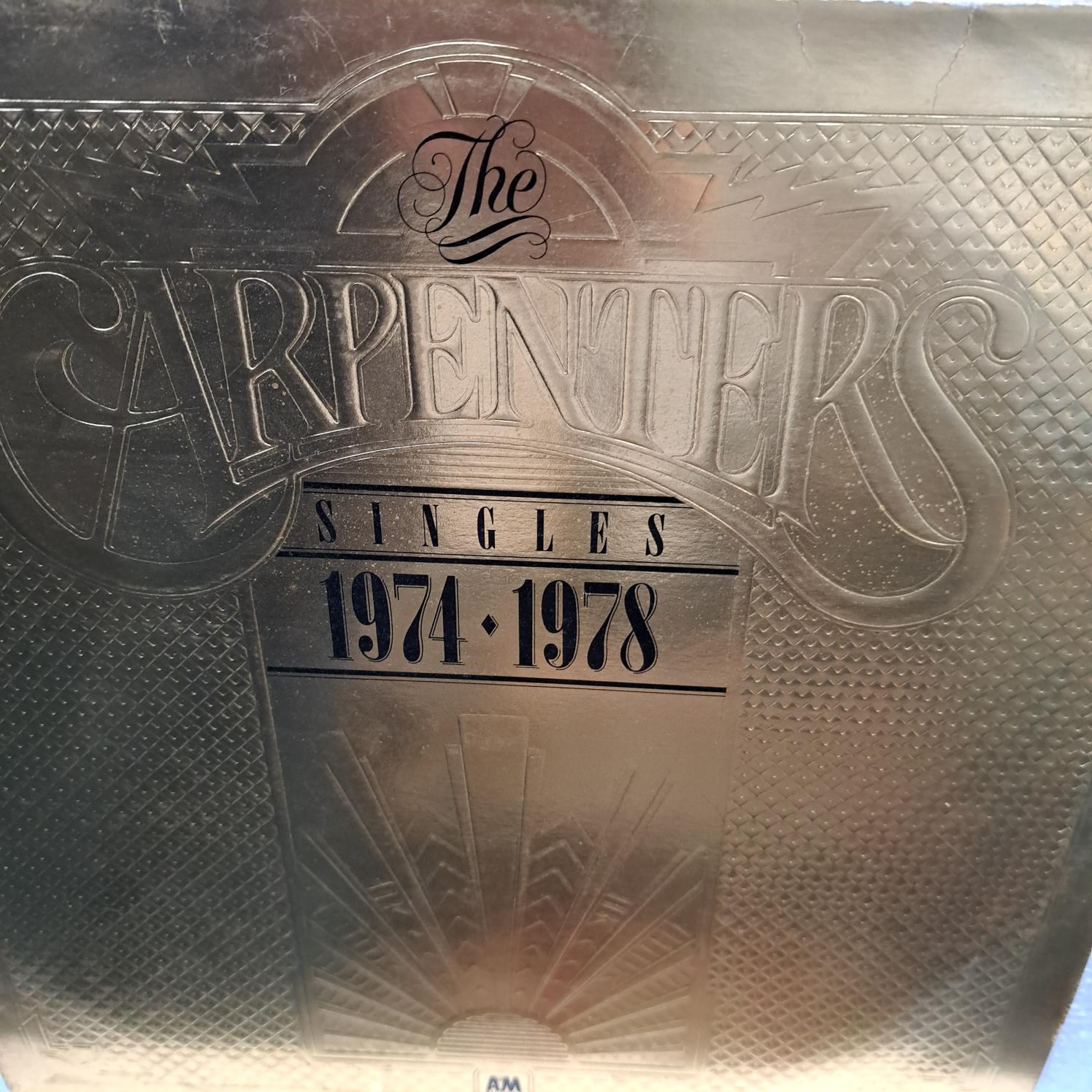 The Carpenters – The Singles 1974-1978 Disc VINIL VG VG+ Embossed Cover ...