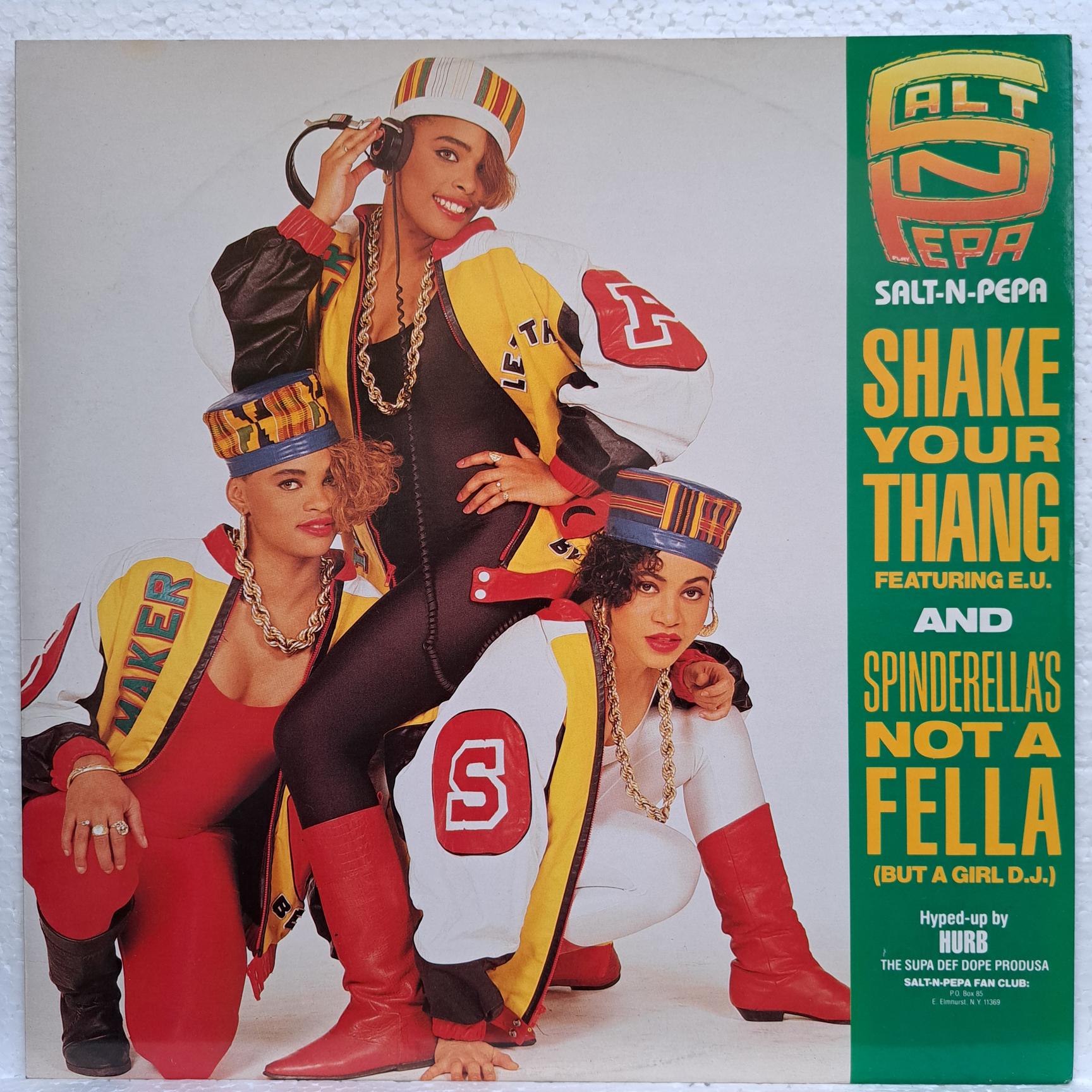 Salt 'N' Pepa – Shake Your Thang / Spinderella's Not A Fella (But A ...