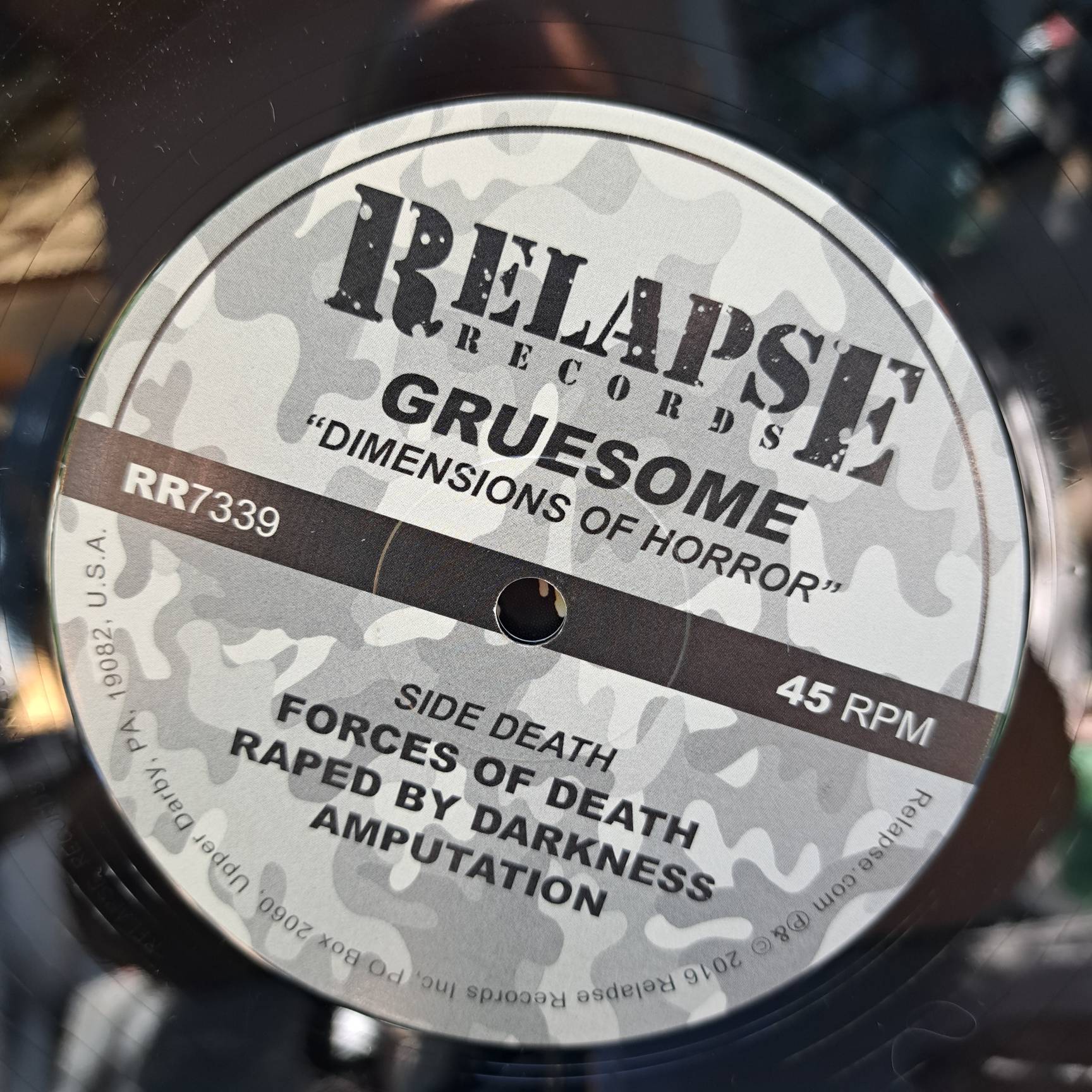 Gruesome – Dimensions Of Horror – Disc VINIL MAXI VG+ (ca și nou) (boxD ...