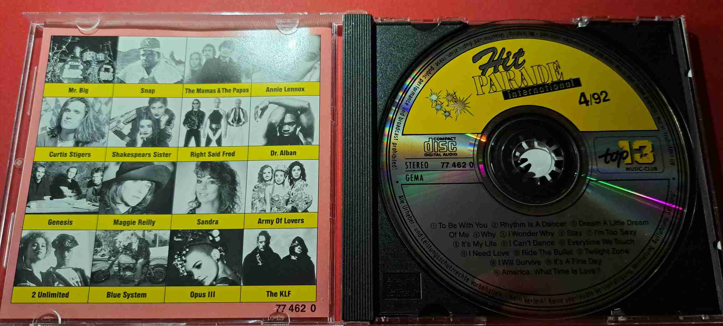 Hit Parade International 4/92 - Blue System, Snap!, Dr. Alban, Genesis ...