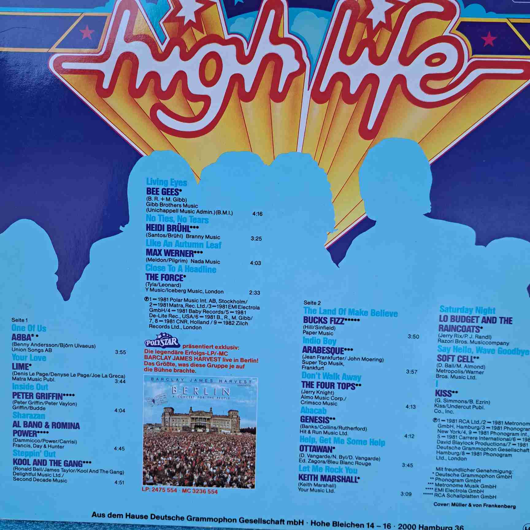 4 compilații High Life - ABBA, Status Quo, Elton John, Bananarama, Bee ...