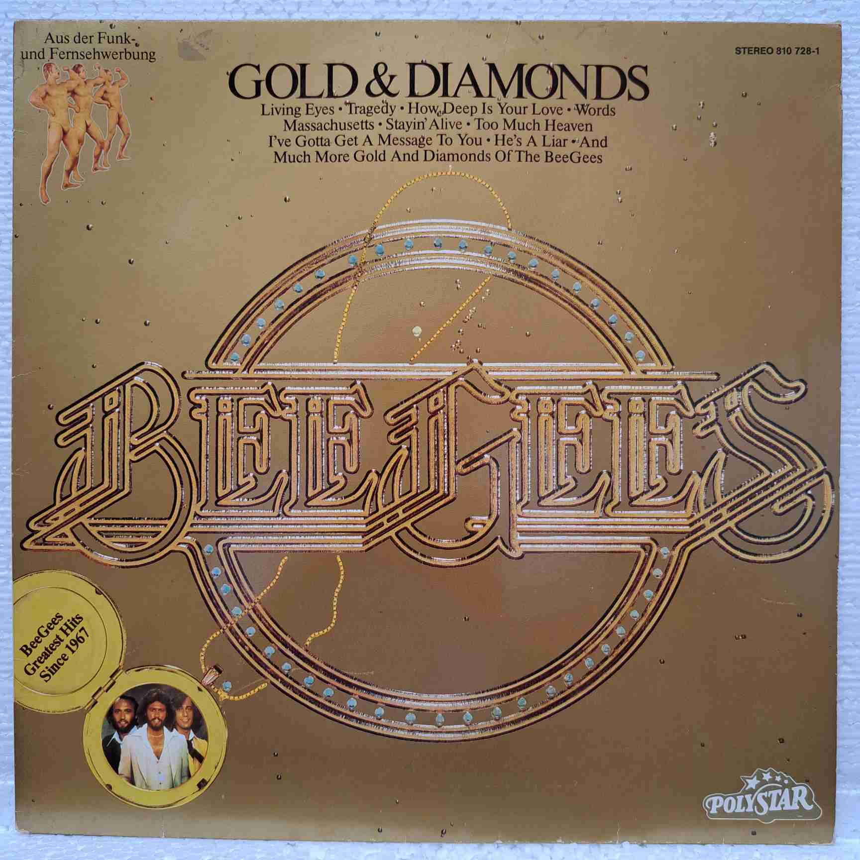 Bee Gees – Gold & Diamonds - Disc VINIL LP VG VG+ - Discuri Muzică