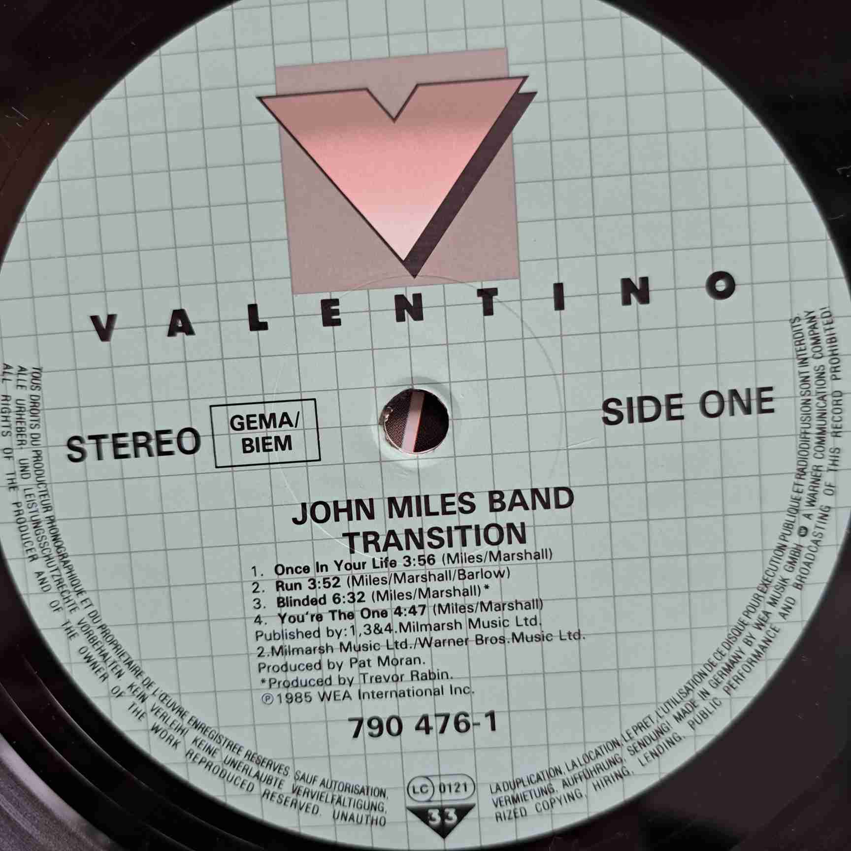 John Miles Band – Transition - Disc VINIL LP VG+ - Discuri Muzică