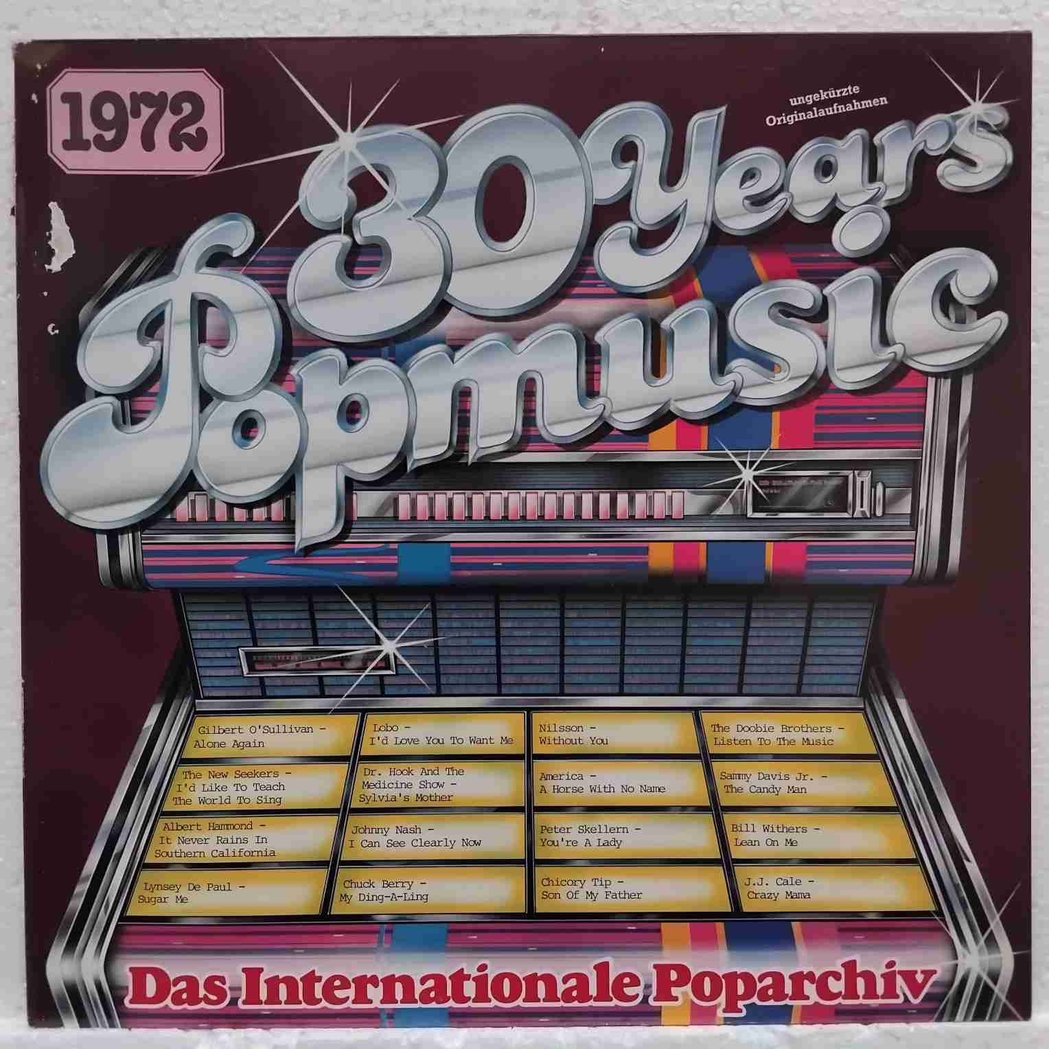 30 Years Popmusic 1972 - Disc VINIL LP VG+ - Discuri Muzică